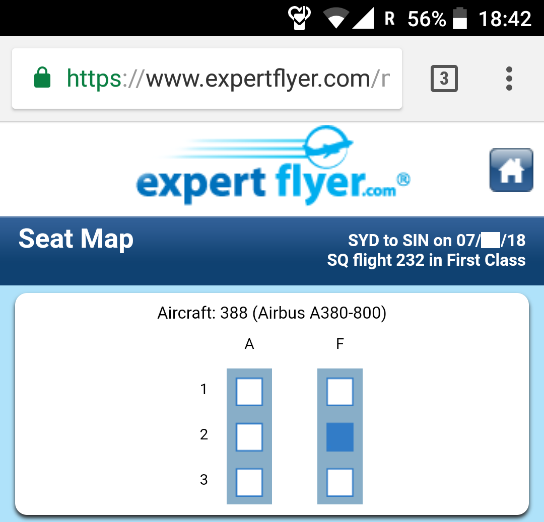シンガポール航空【新スイート】徹底解剖 SQ232：シドニー(SYD)－シンガポール(SIN) | マイルでファーストクラス全制覇を夢見て ...